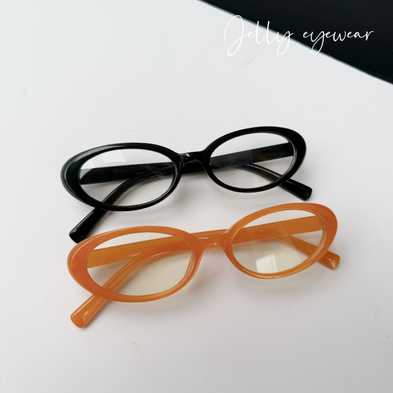 Fake Bayonetta glasses with round shape and small form, Y2K style ...