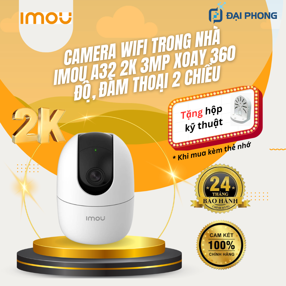 IMOU RANGER 2 WIFI Camera IPC-A32 3MP / A52 5MP - RANGER MINI 3MP / 5MP ...