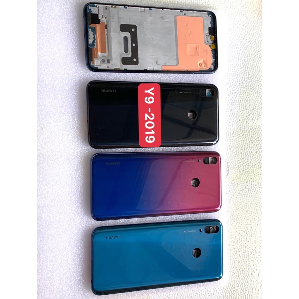Y9 (2019) case (including case, bones, sim tray, orange glass) | Shopee ...