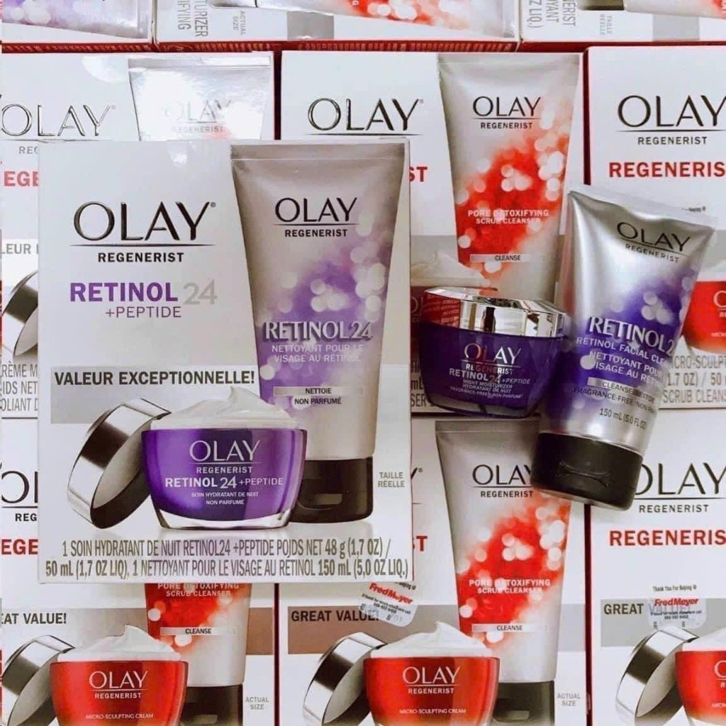 Genuine USA Set Olay Regenerist Moisturizer 48g and Facial Cleanser ...