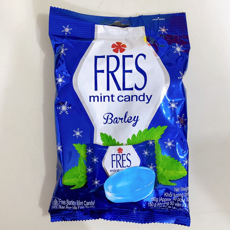 Pack 150G (About 50 Tablets) FRES Thai Mint Candy. Date Is 18 Months ...