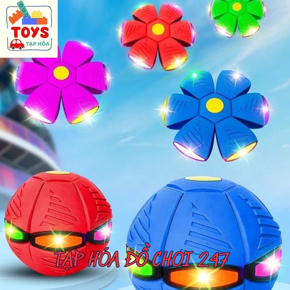 (Beautiful type, LED light) Magic Ball transforms into a flying saucer ...