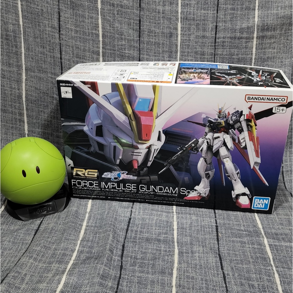 Assembly Model RG 39 Force Impulse Gundam Spec II In Gundam Seed ...