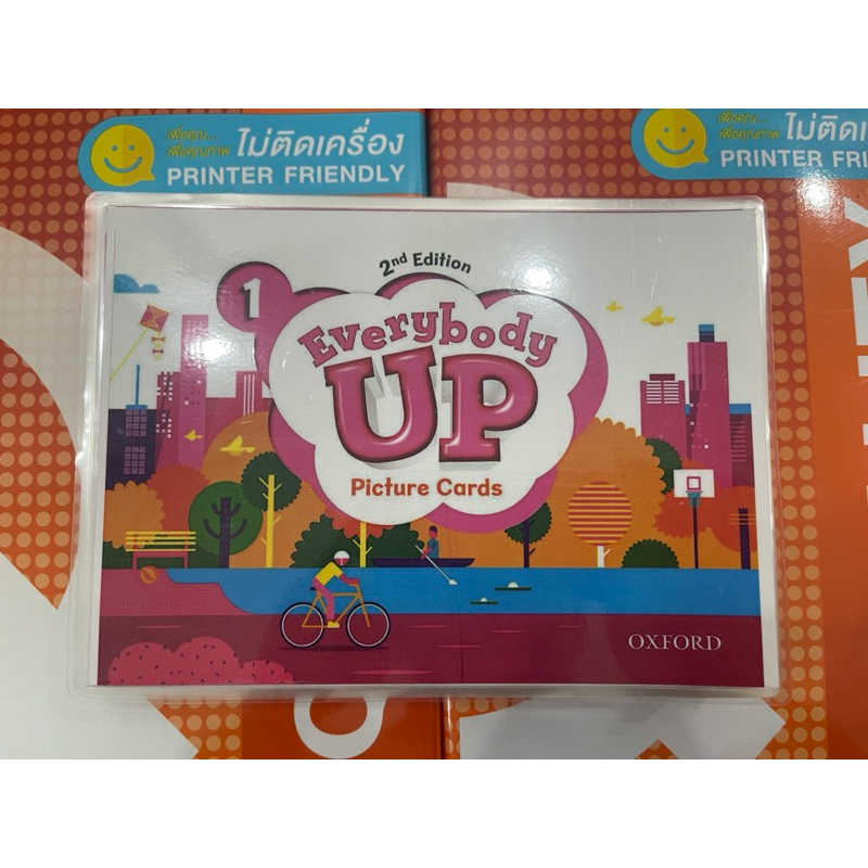 Flashcard Everybody up 1 2nd (plastic Laminated Picture, 2-Sided ...