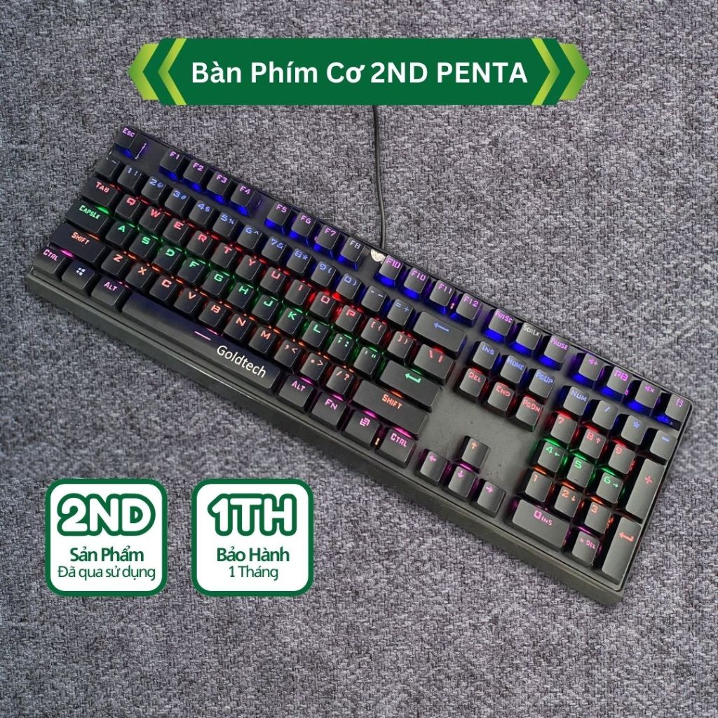 Goldtech K25 Mechanical Keyboard (2ND Beautiful Clearance) | Shopee ...