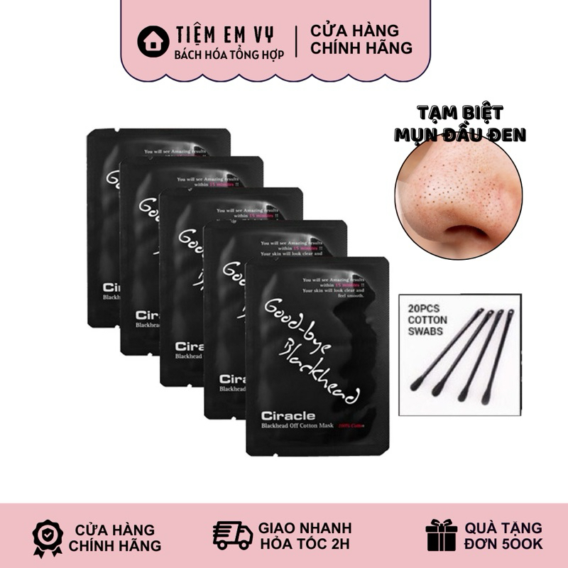 Ciracle Goodbye Blackhead Korea Blackhead Mask (With Acne Push ...