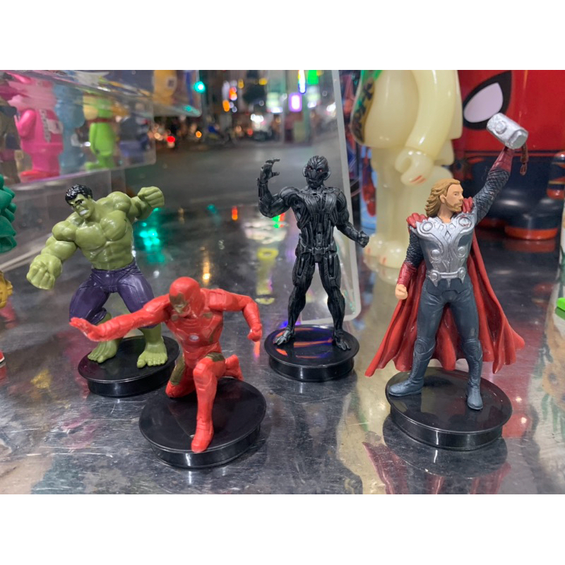 (LINK 3) (NEWSEAL) combo movie theater cup topper model, Avenger movie ...
