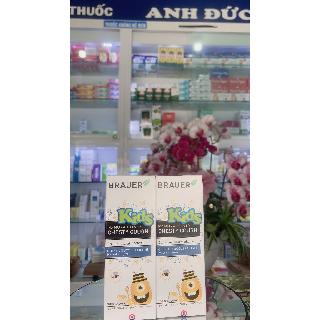 Brauer Kids Manuka Honey Chesty Cough Cough Syrup Old Model Reduces ...