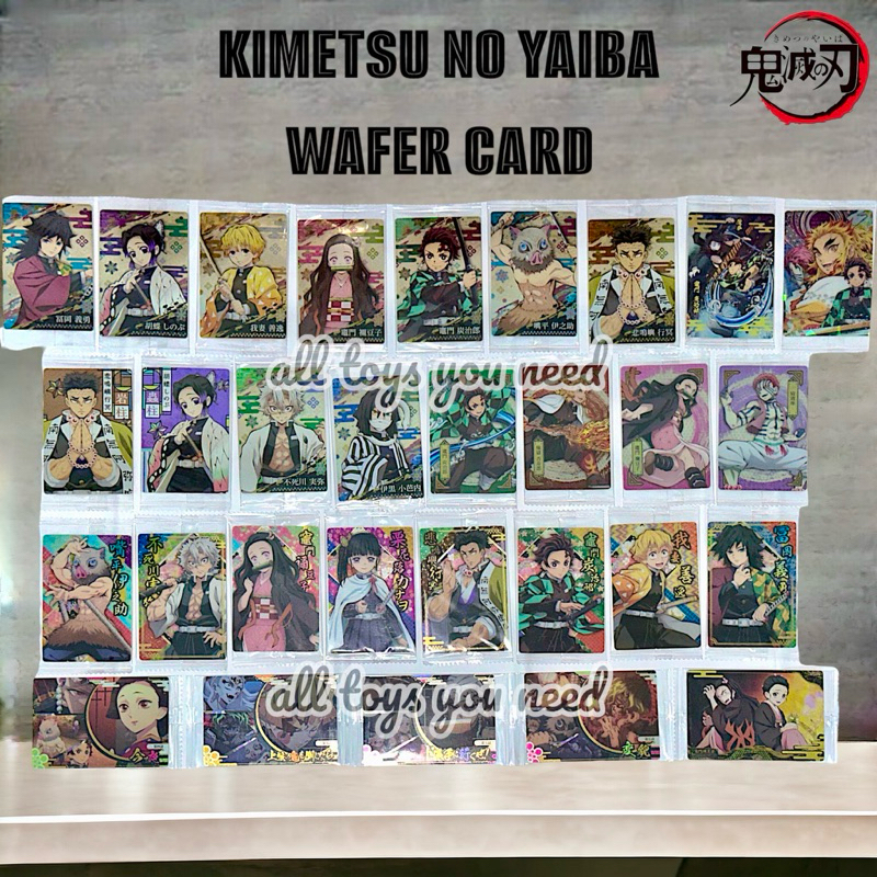 [OFF] Kimetsu no Yaiba wafer Card | Kimetsu no Yaiba Dignity Card / KNY ...