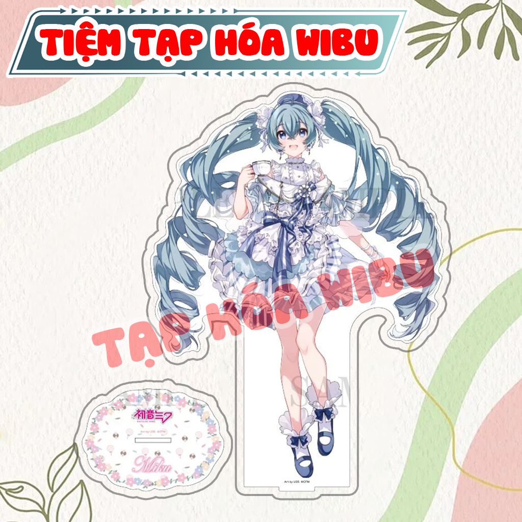 Statue Standee Acrylic Hatsune Miku Snow Miku 2024 Kaito Meiko Megurine ...