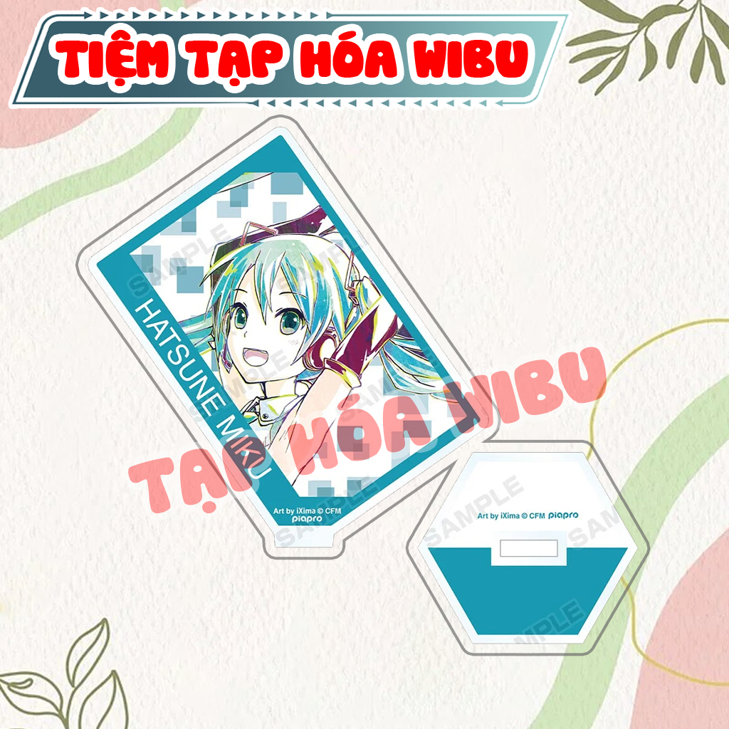 Acrylic Standee Statue Model Hatsune Miku Snow Miku 2024 Kaito Meiko ...