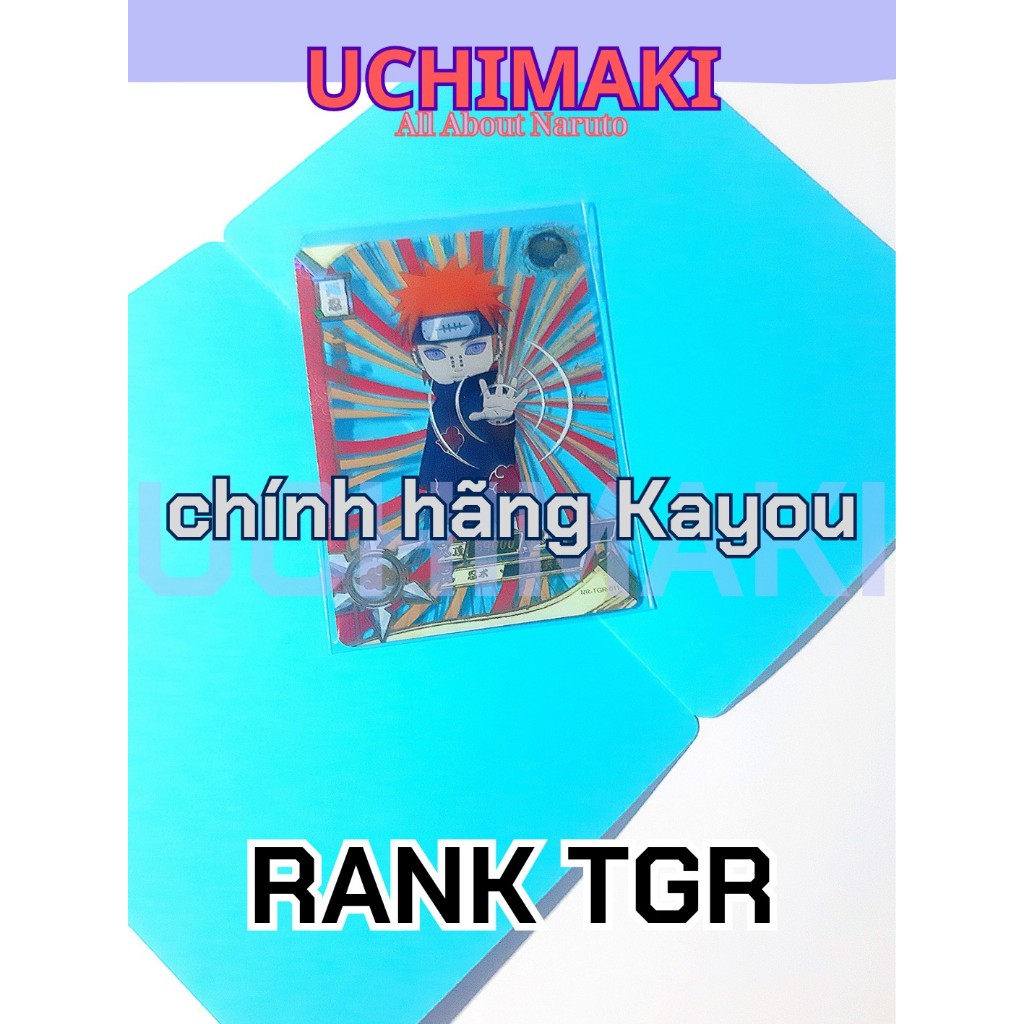[UCHIMAKI] - Lovely Chibi Kayou Naruto rank "TGR" Card - Kayou Naruto ...