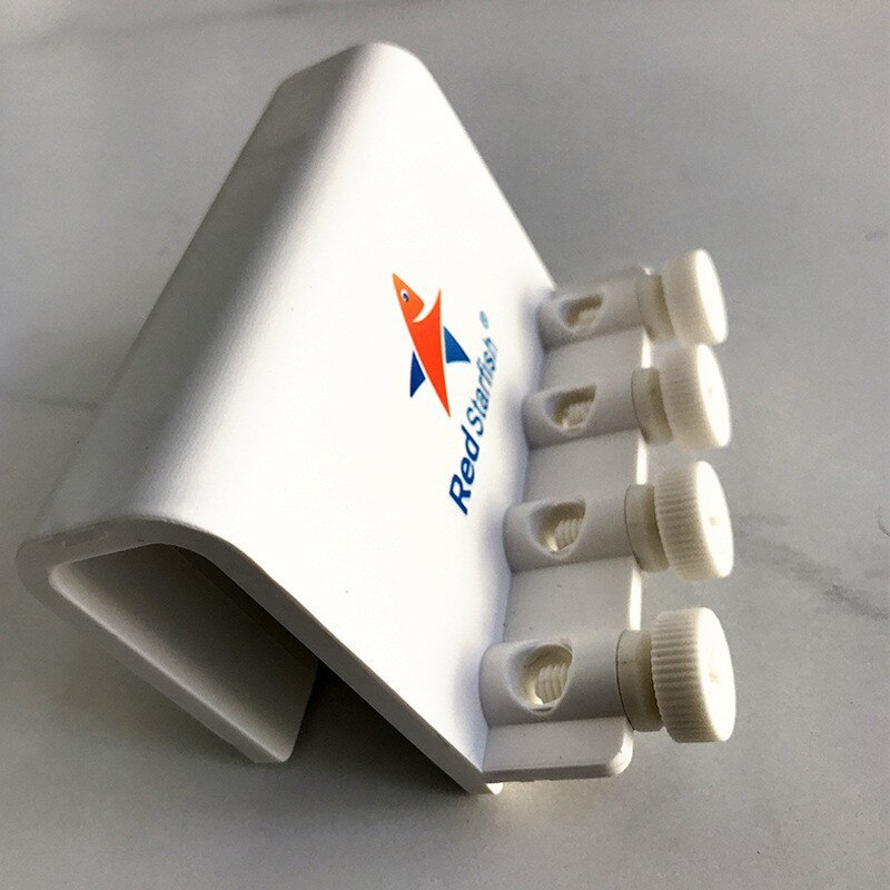 Dosing Pipe Clip 4 Ends, 6 Red starfish Ends - dosing Pipe Clamp For ...