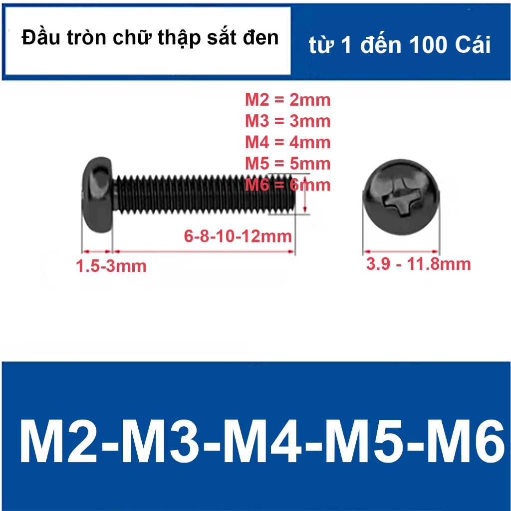 Specialized screws M2 M2.5 M3 M4 M5 M6, electronic screws, mobile ...