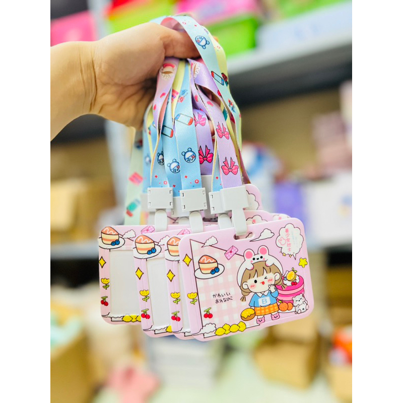 High quality horizontal card string with many cute images (shop random ...