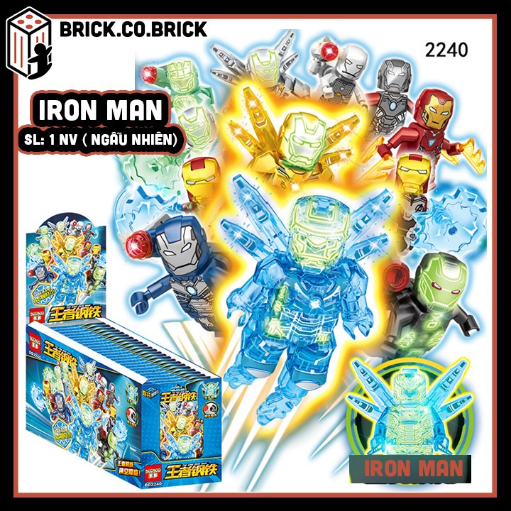 Iron Man Assembly Model Iron Man Multiverse Superhero Toy 2240 | Shopee ...