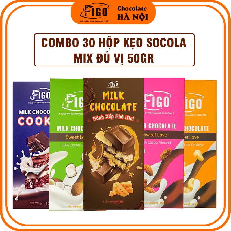 Super delicious milk chocolate candy 50g of all flavors FIGO, best ...