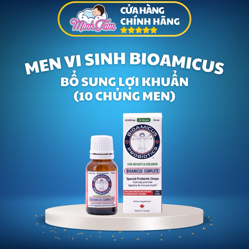 Bioamicus Complete 10-strain probiotic (10ml) | Shopee Philippines