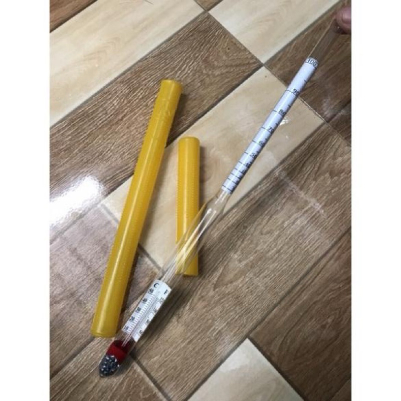 Alcohol measuring stick measures alcohol density from 0 to 100 degrees ...