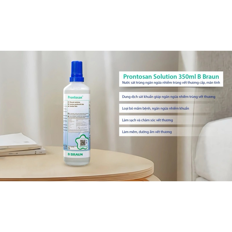 PRONTOSAN 350ml - Antiseptic solution to quickly heal wounds, soften ...