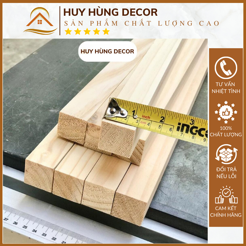 Square Pallet Pine Wood Bar 3x3 1m Long, Split Pine Wood Square Bar ...