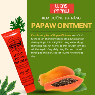LUCAS PAPAW Papaw Ointment Multi-Purpose Papaya Cream, Skin ...