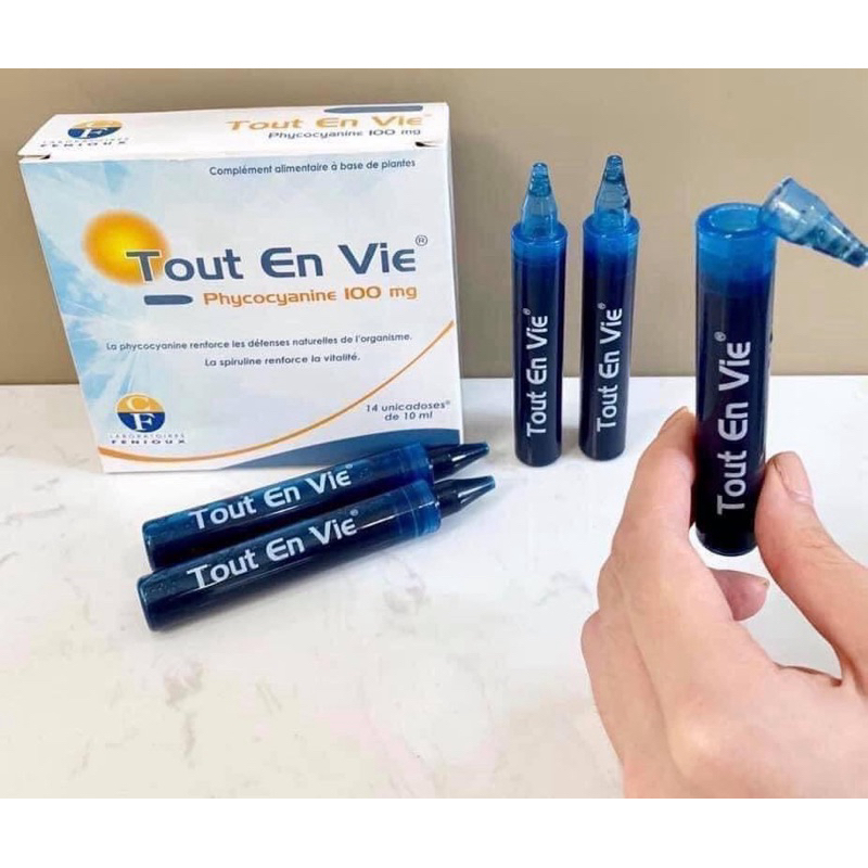 Tout en vie fresh algae box of 14 tubes | Shopee Philippines