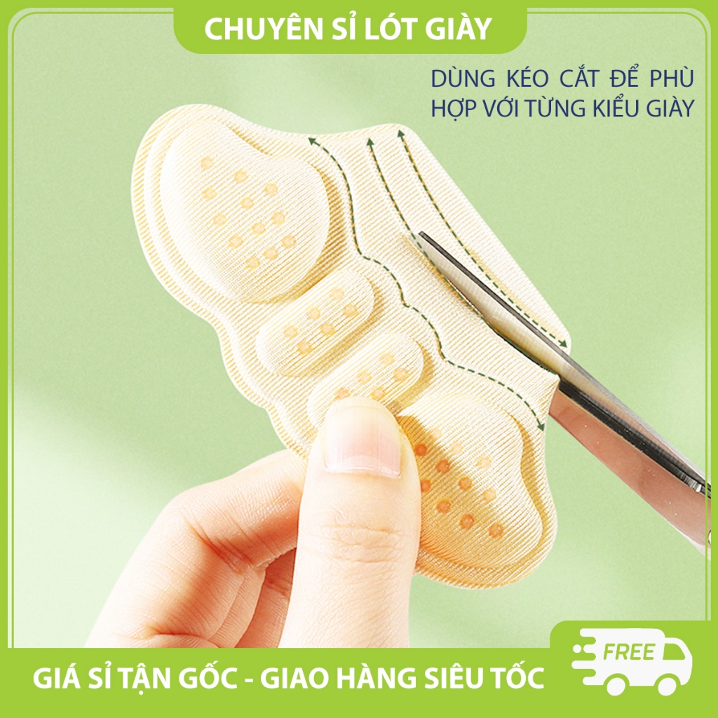 Combo 10 High heel shoe insoles help reduce size, prevent skin ...