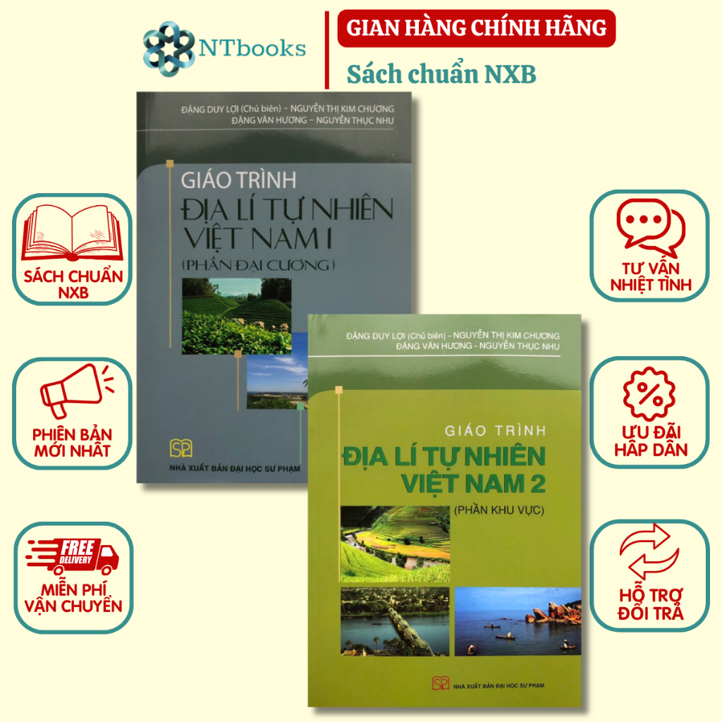Book - Vietnam Natural Geography Textbook(1 and 2) | Shopee Philippines