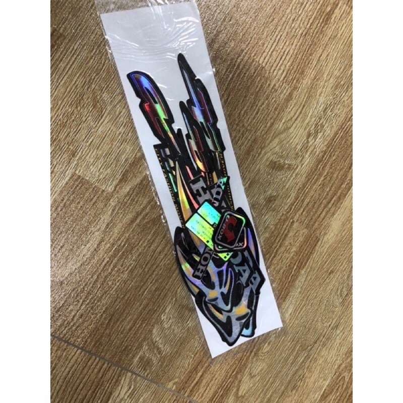 3-layer sticker for Wave @ (first generation) genuine honda sticker ...