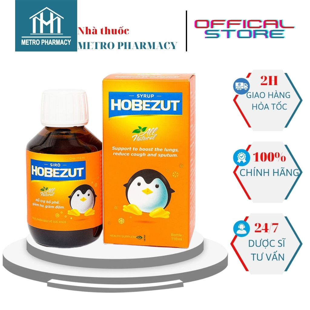 Bezut cough syrup - Supports cough relief, reduces vomiting - 110ml ...