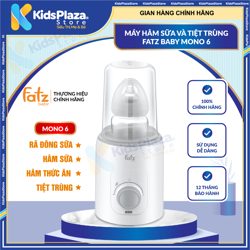 Fatz Baby Mono 2 - Mono 6 Milk Warmer and Sterilizer -FB3001TN ...