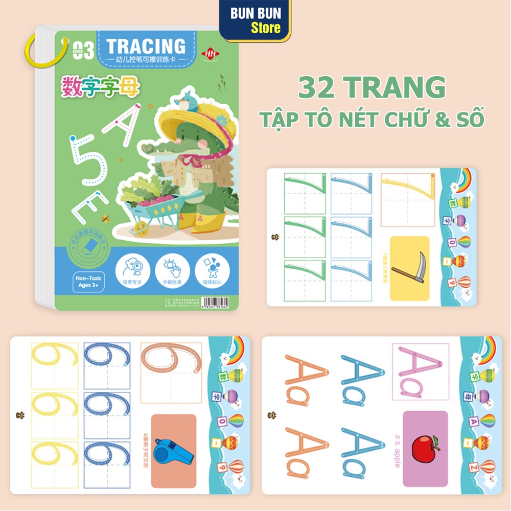 Smart drawing book - Erasable writing book, Helps children develop ...