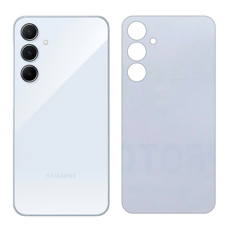 Samsung A55 5G Back Sticker Anti-Fingerprint Matte Clear Decal | Shopee ...