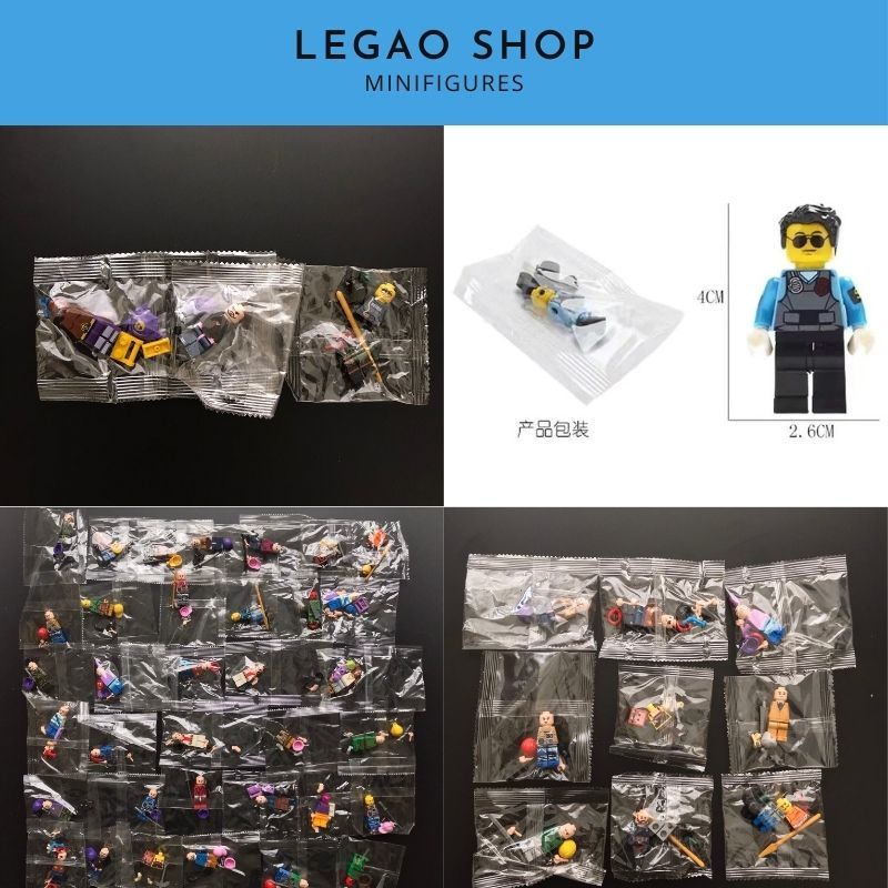 Random assembly model Legao Minifigures General Characters Maverl ...