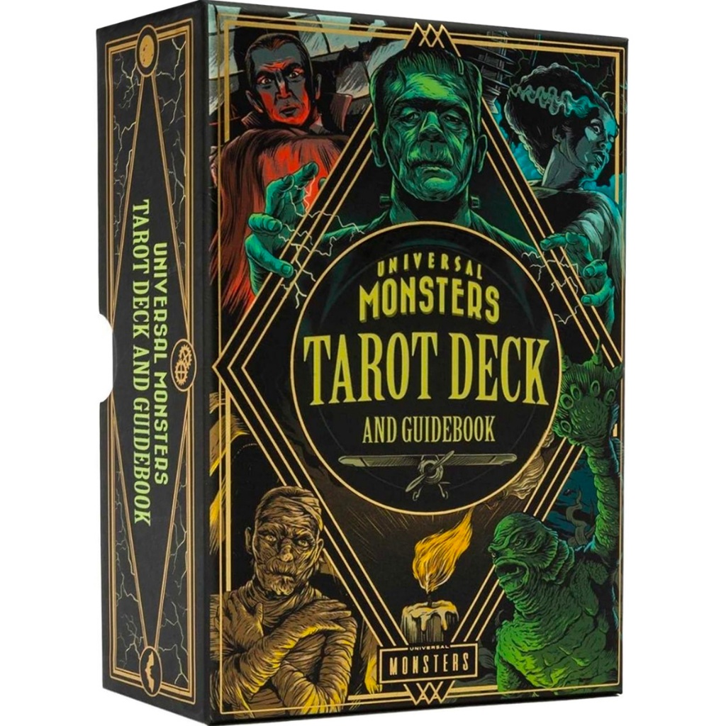 Universal Monsters Tarot Deck (Mystic House Tarot Shop) - 100% Genuine ...