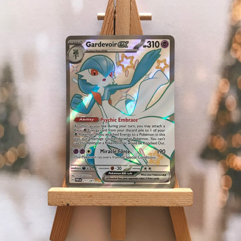 Pokemon Gardevoir ex 217 / 091 picture card - Genuine English Shiny ...
