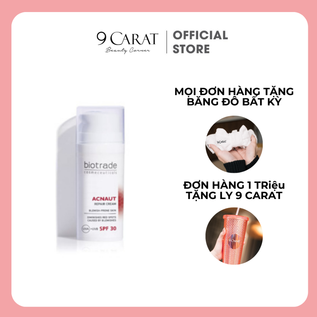 Biotrade Acnaut Repair Cream SPF30 Helps Brighten Skin, Fade Blemishes ...