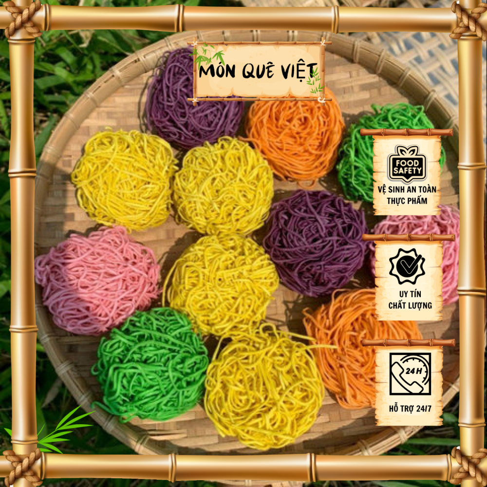 Nutritious five-color vegetable noodles 500g | Shopee Philippines