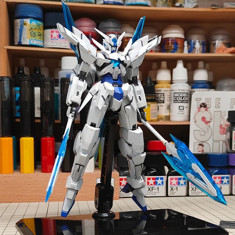 Gundam HG Transient Fighter Robot Model 1/144 High quality plastic ...