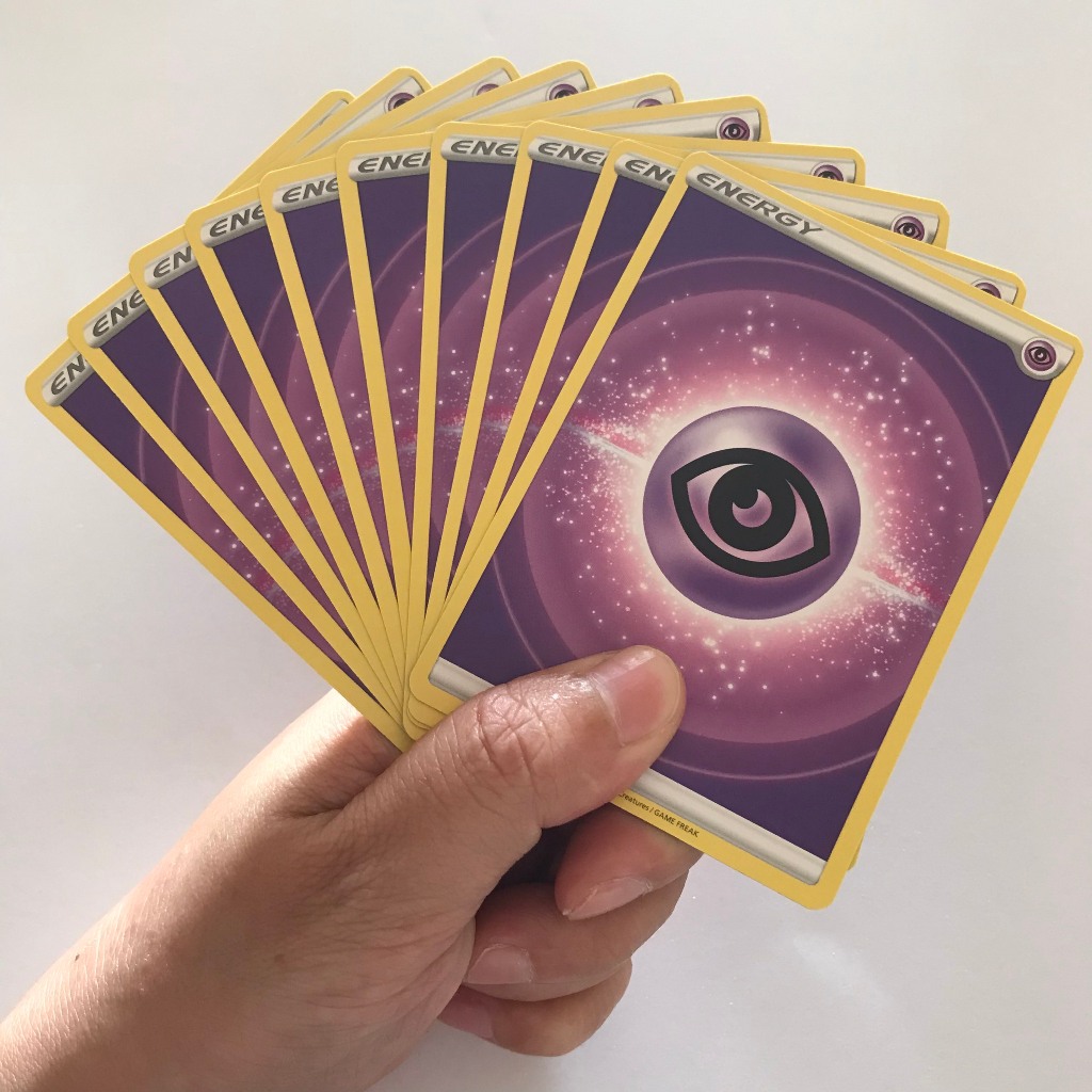 Package of 10 Energy Pokemon Picture Cards - Energy Cards from genuine ...