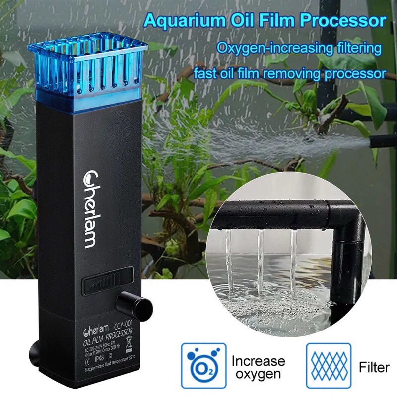 Cherlam Scum Filter For Efficient And Aesthetic mini Tanks | Shopee ...