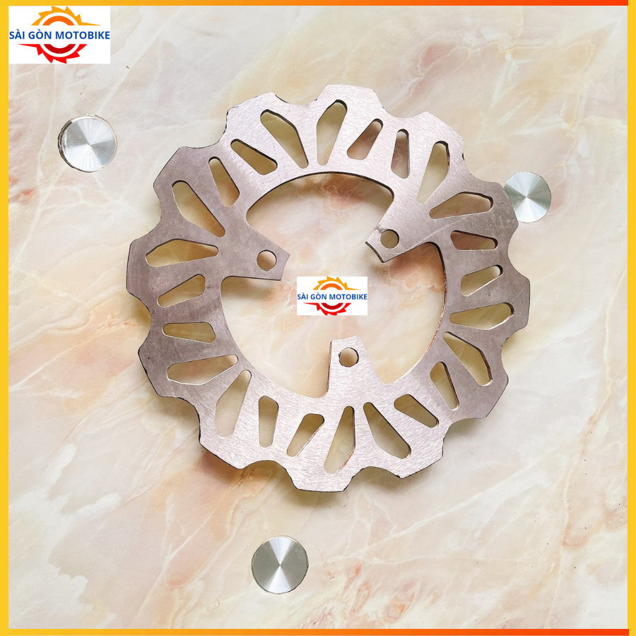 Raider/Satria 3-hole Rear Disc (size 220mm) >>> Installing zin wheels ...