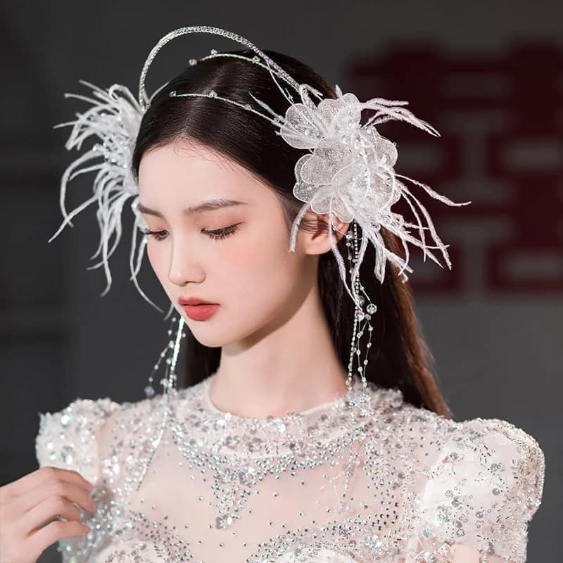 3-layer crystal feather mane (new) | Shopee Philippines