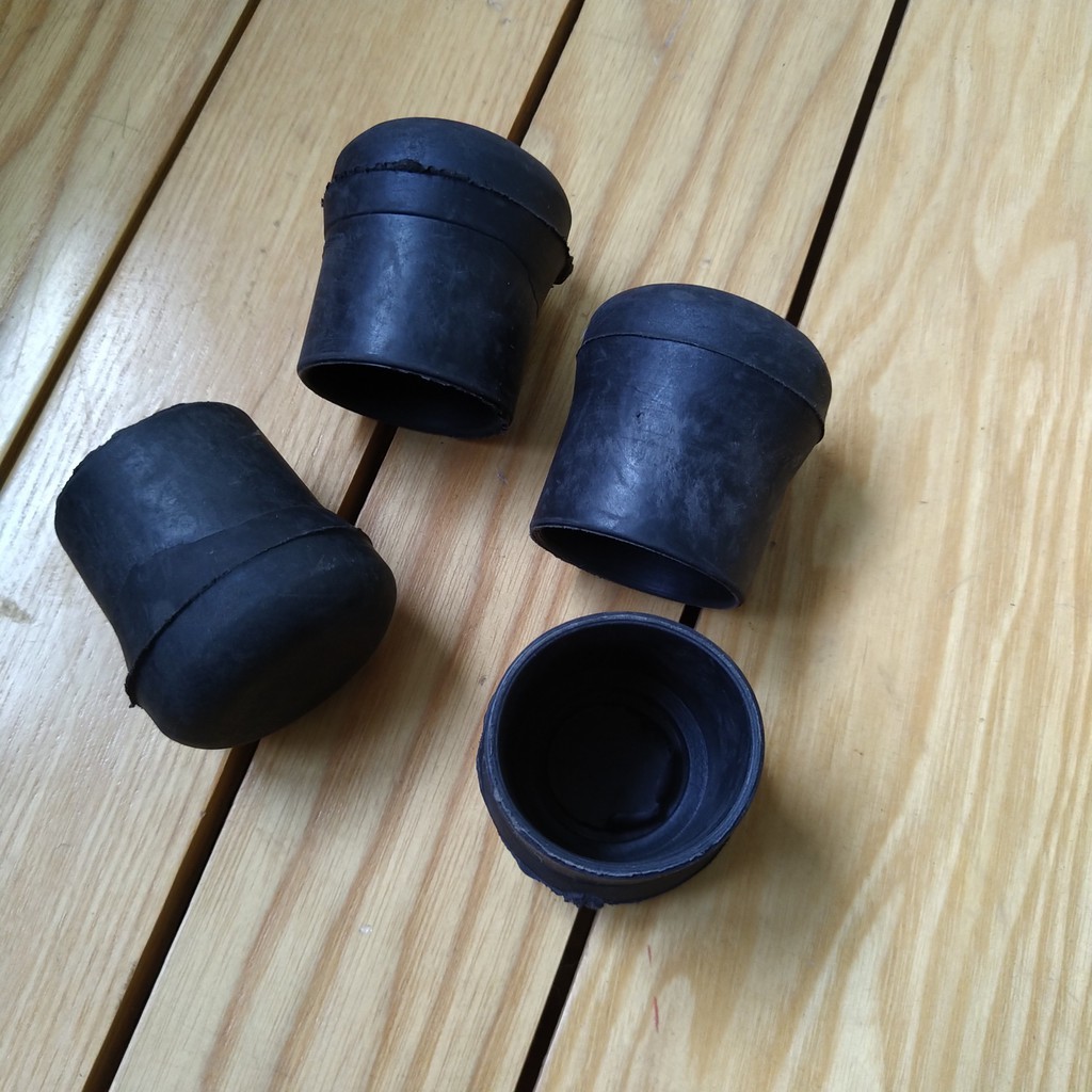 Round Rubber Button Mounted Chair Legs, Good Table Legs, Thick Bases ...