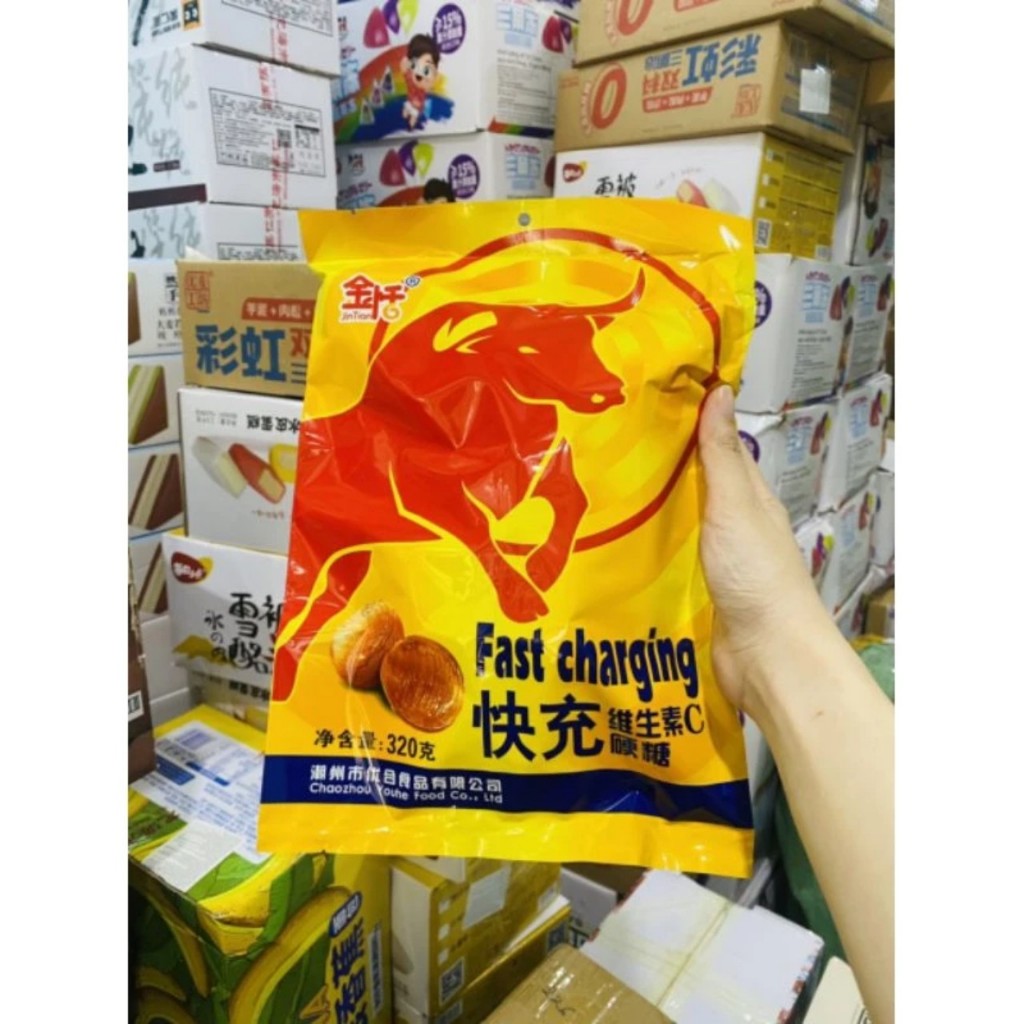 Redbull Energy Lozenges JinTian Red Bull Flavor 320G Pack of Extremely ...
