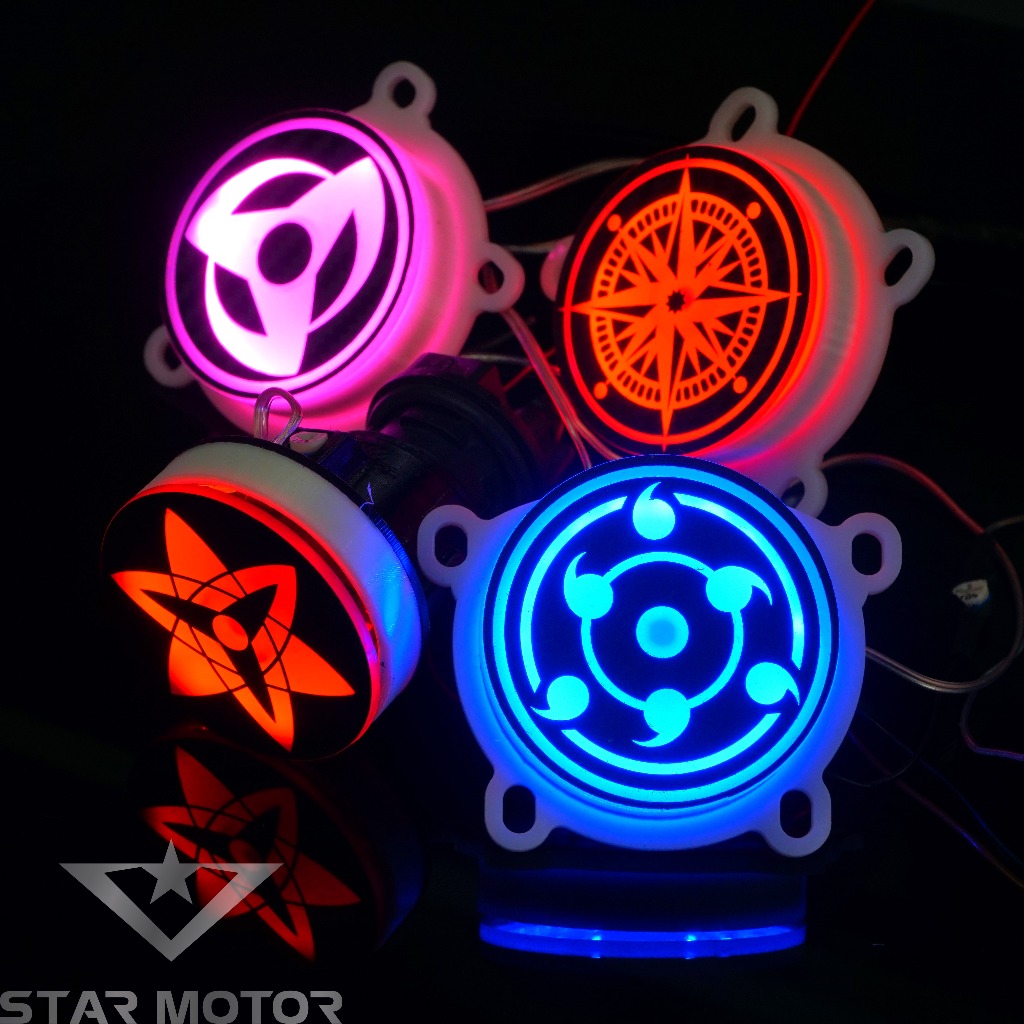 Sharingan LED rotating tail lights with fast and slow adjustment for ...