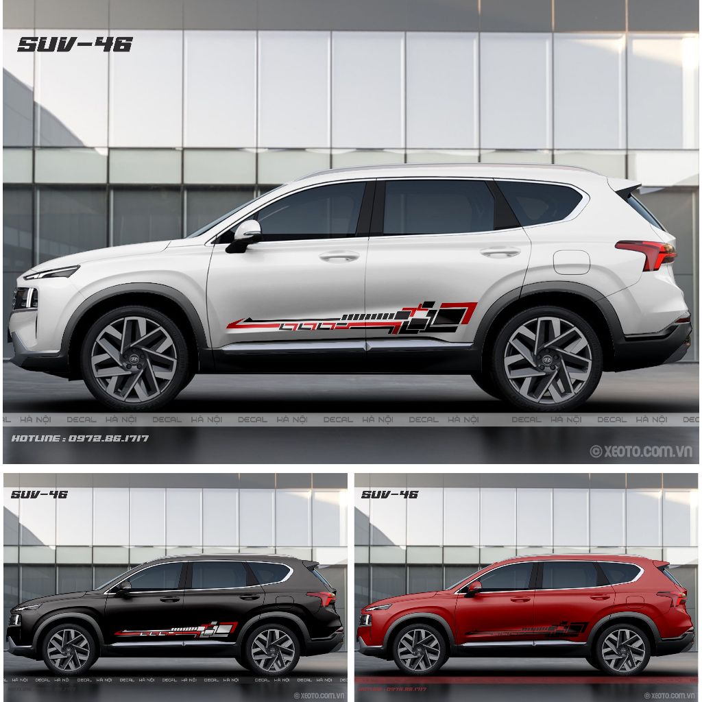 Sedan - SUV - Hatchback Car Stickers Latest Model (46 SUV Model ...