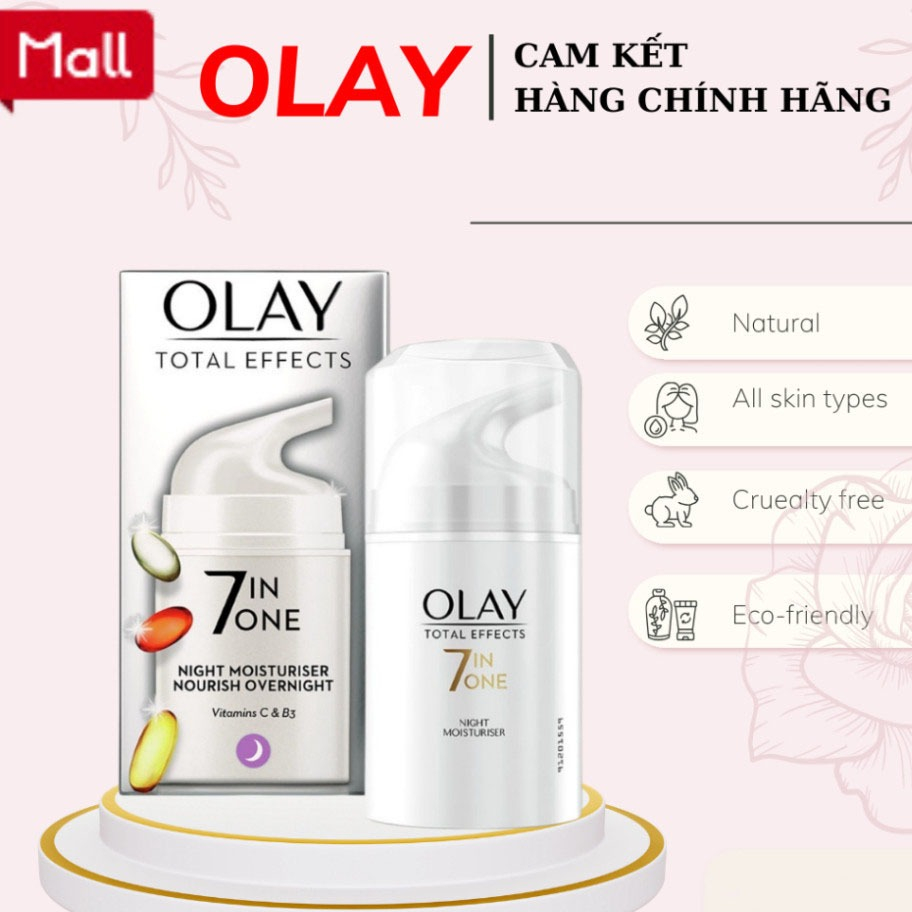 Olay Total Effects 7 In 1 Day And Night Cream 50ml anti-aging, anti ...