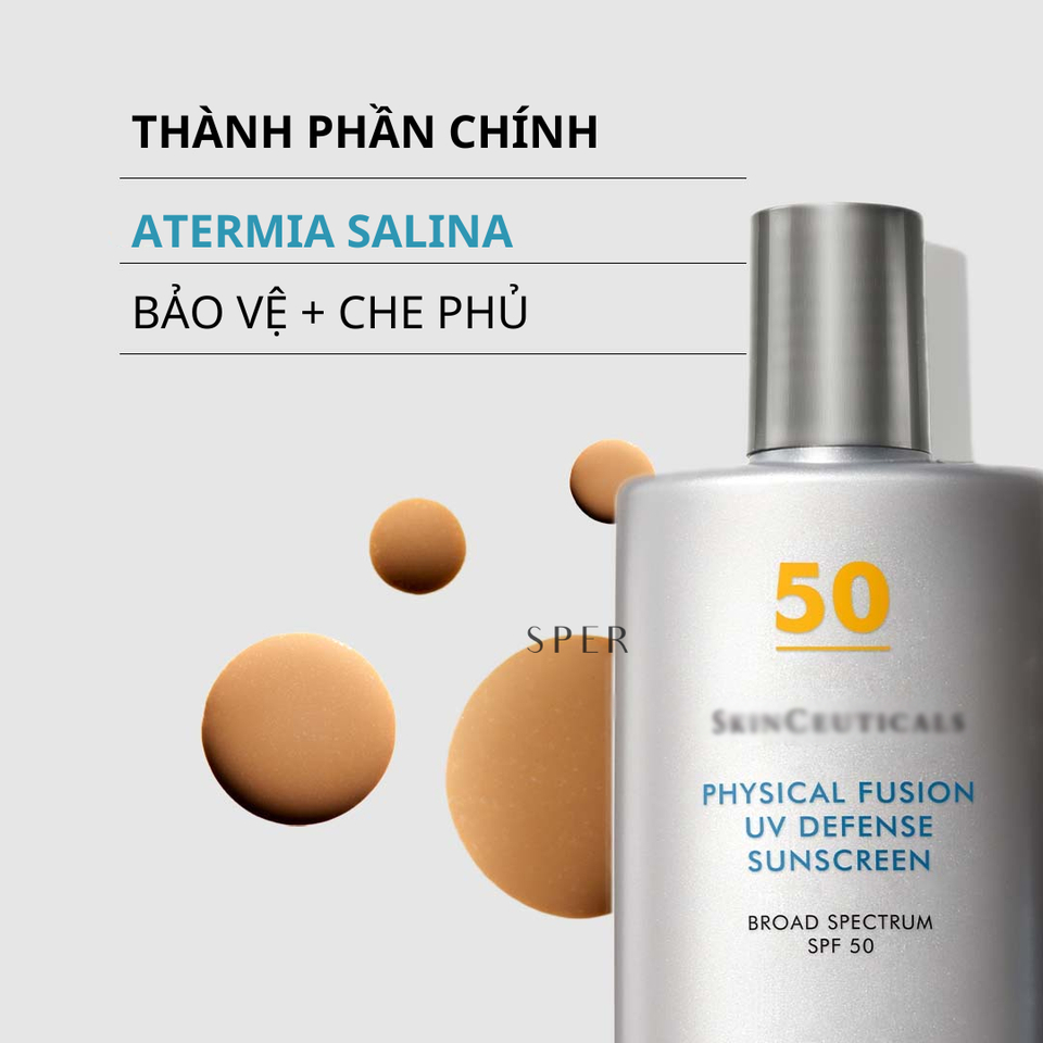 Skinc Physical Fusion UV Defense Spf 50 Broad Spectrum Physical ...